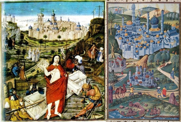 Old Artwork – Drawings and Maps – Old World Cities – Partial Timeline ...